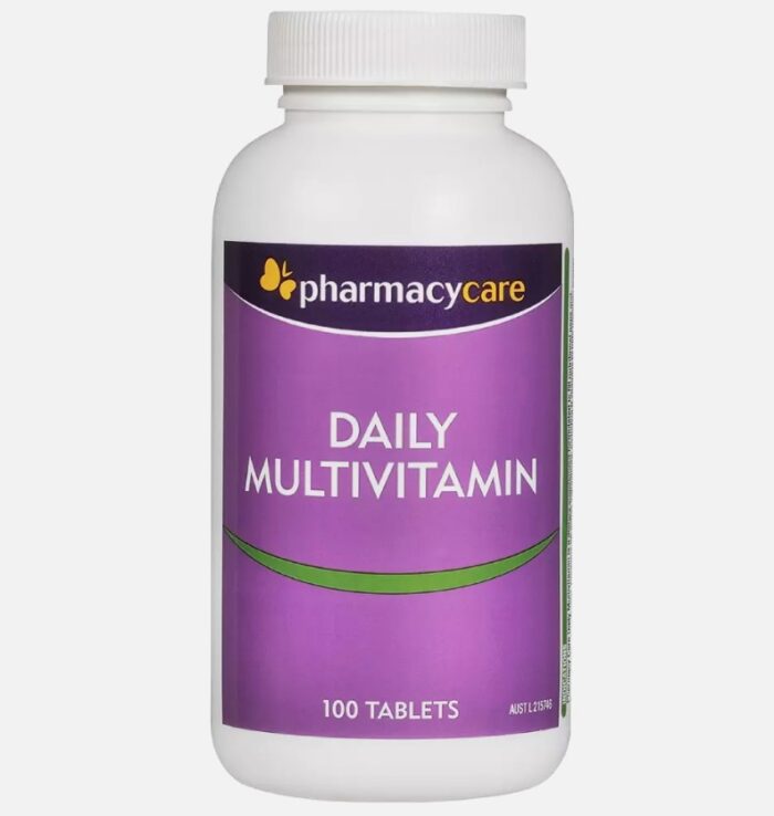 Pharmacy Care Daily Multivitamin Tablets 100 Pack - Pharmax